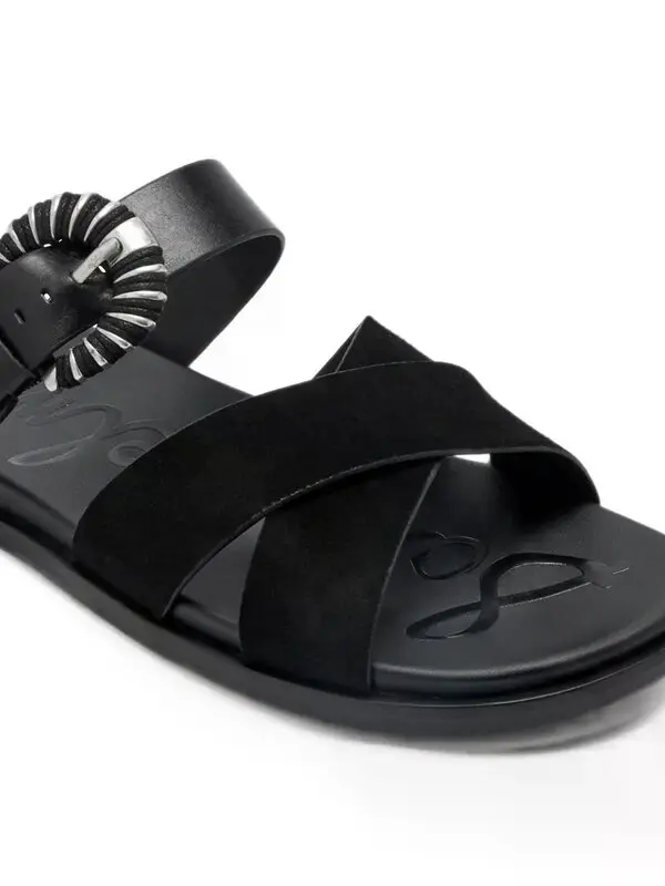 Sam Edelman Lucy Buckle-fastening Flat Sandals