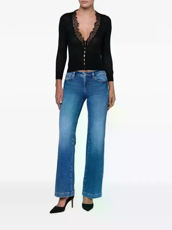 L'Agence Joanne Faded-effect Jeans