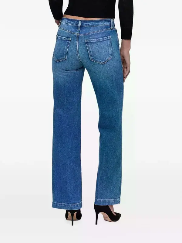 L'Agence Joanne Faded-effect Jeans