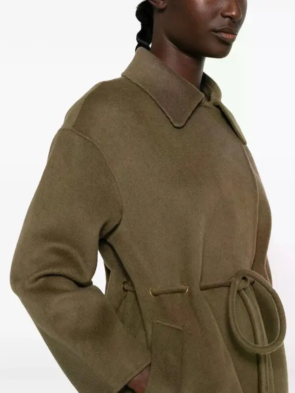 Ba&sh Belted Wool Jacket