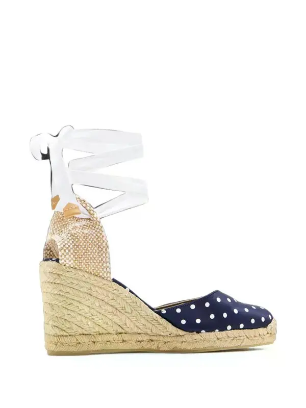 CastaÑer Carina Polka Dot-print Espadrilles
