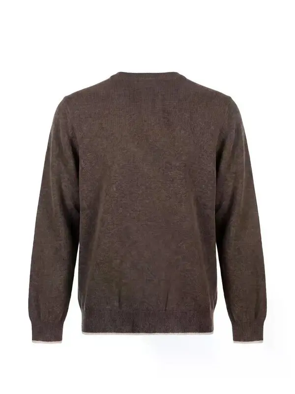 Peserico Ribbed-trim Sweater