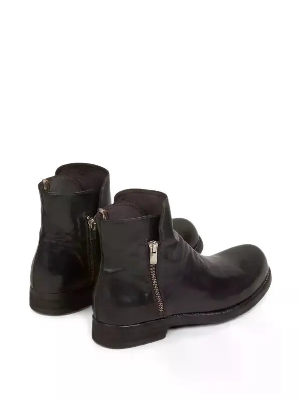 Officine Creative Ruched Side-zip Boots
