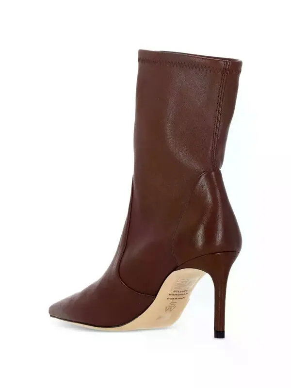 STUART WEITZMAN Power Bootie 75 Pointed-toe Boots