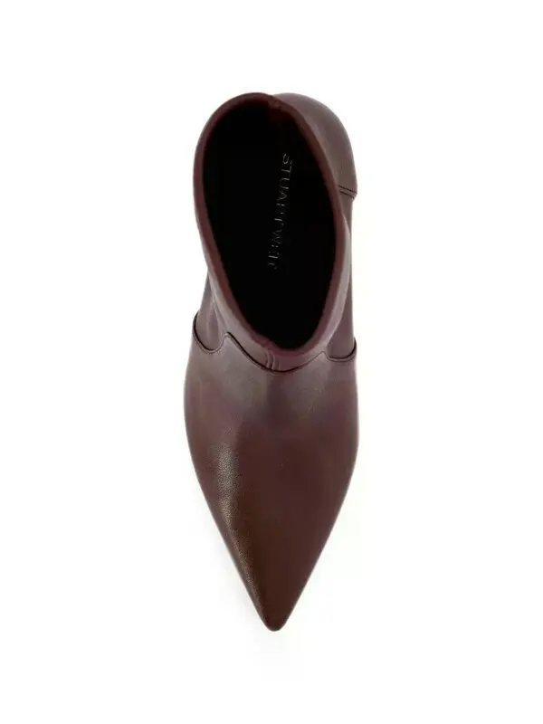 STUART WEITZMAN Power Bootie 75 Pointed-toe Boots