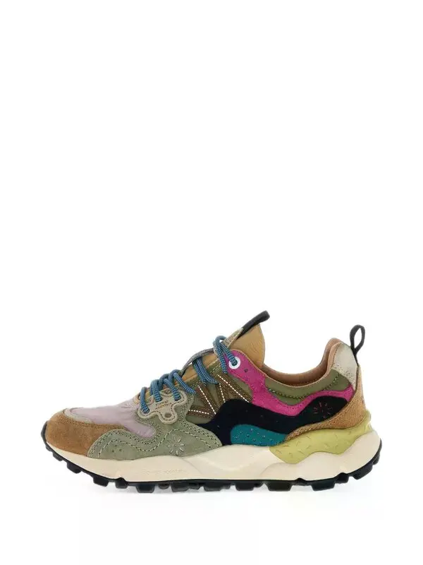 FLOWER MOUNTAIN Yamano 3 Suede Sneakers - Neutrals