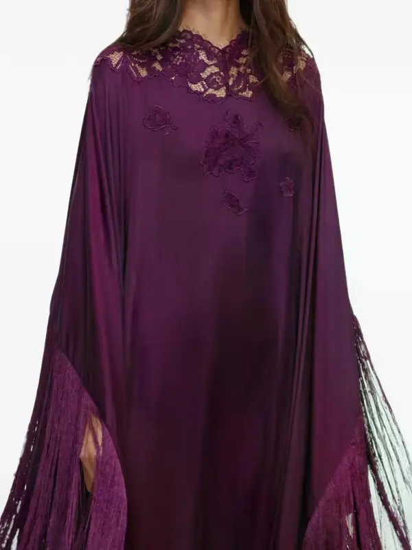 SELF-PORTRAIT Fringed Kaftan