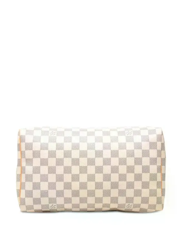LOUIS VUITTON 2009 Damier Azur Speedy 30 Boston Bag