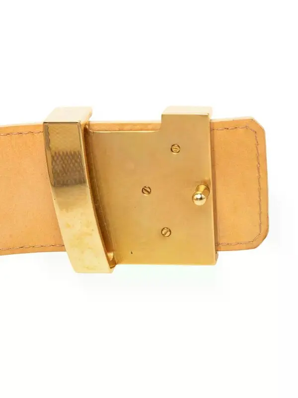LOUIS VUITTON 2008 Damier Azur Initiales Belt