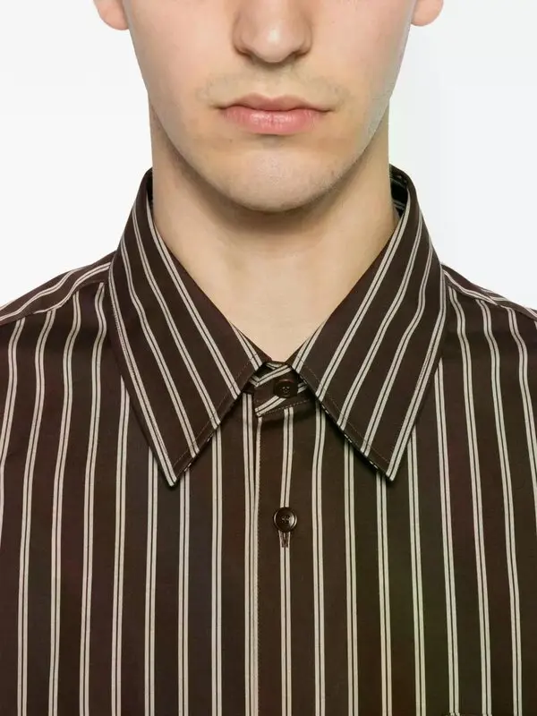 Sandro Striped Long-sleeve Shirt