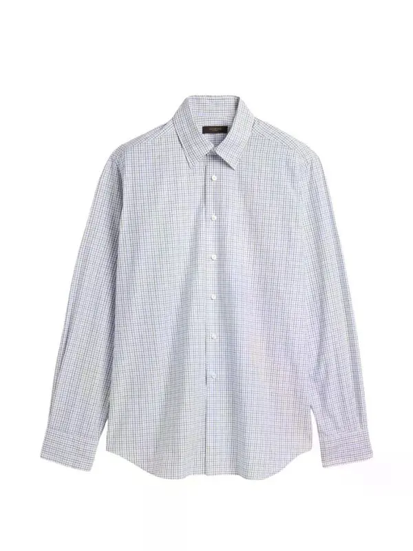 GLANSHIRT Checked Cotton Shirt
