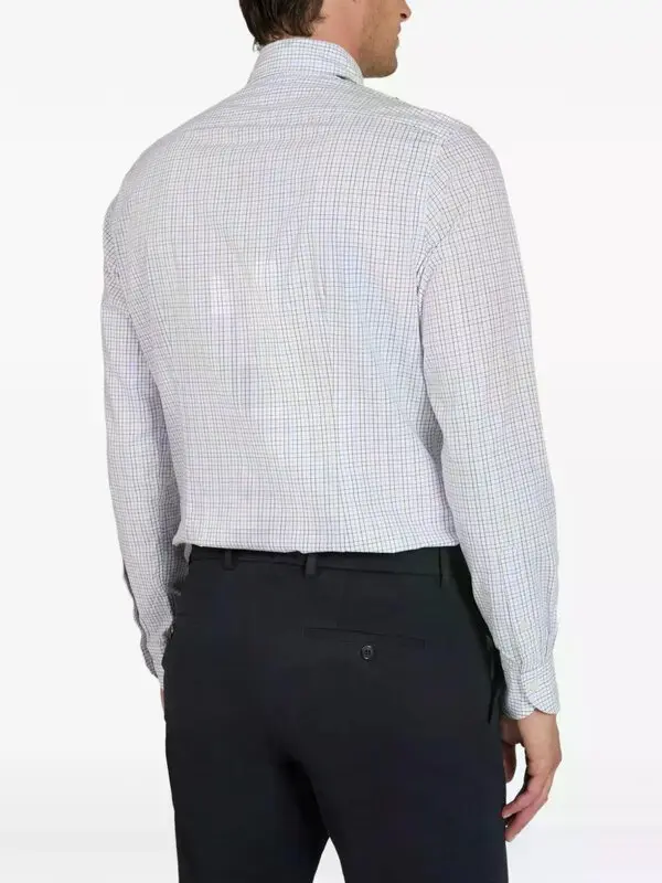 GLANSHIRT Checked Cotton Shirt