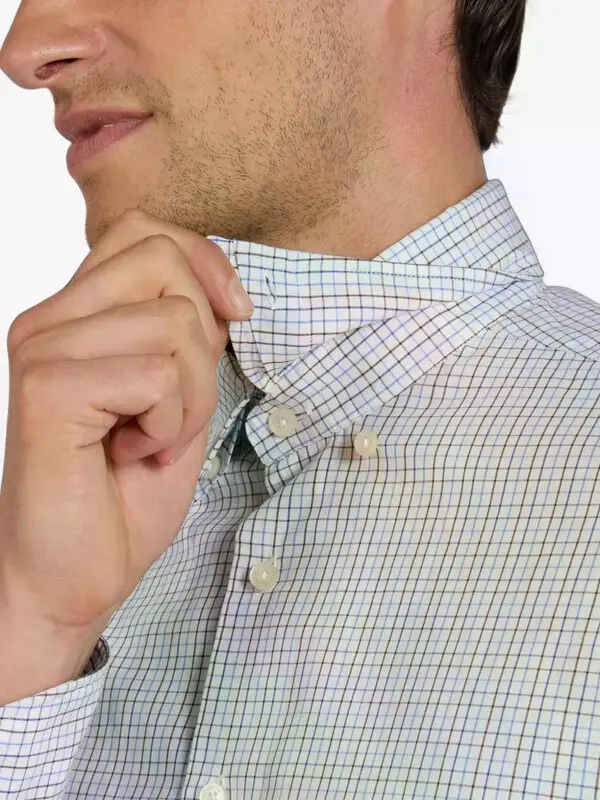 GLANSHIRT Checked Cotton Shirt
