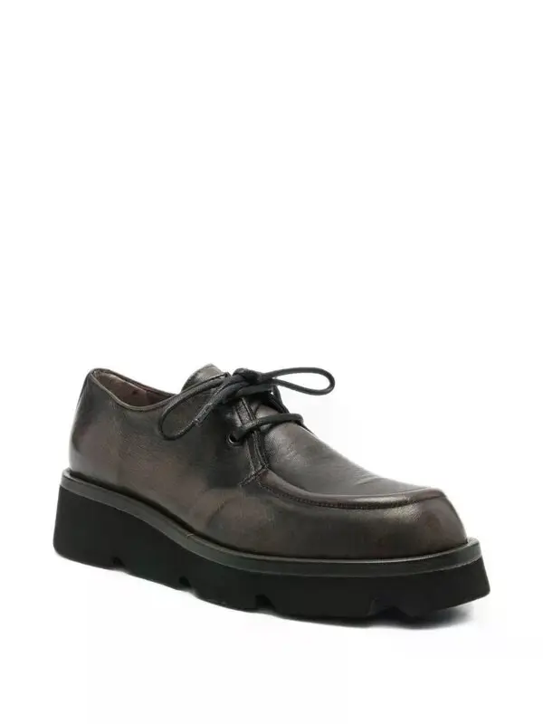 LORENA PAGGI Lace-up Platform Derby Shoes