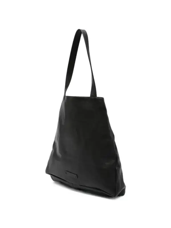 MIALUIS Ferdi Geometric Nappa Leather Tote Bag