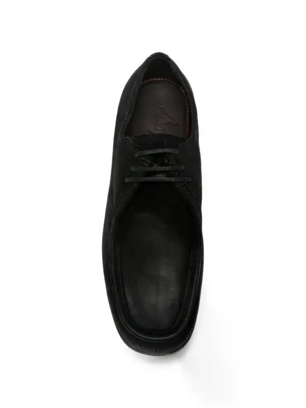 MORGILLO Lace-up Leather Derby Shoes