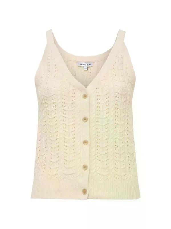 Veronica Beard Leonora V-neck Vest