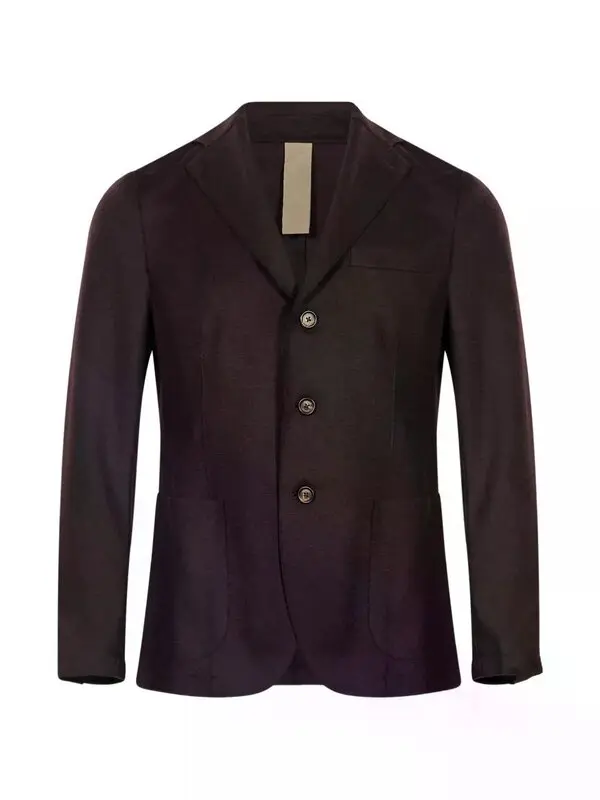Eleventy Single-breasted Notched-lapels Blazer