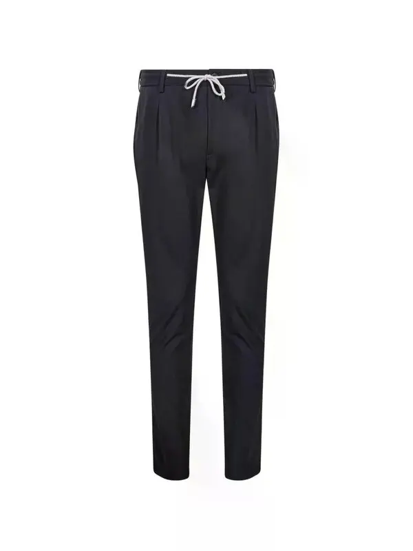 Eleventy Drawstring Pleated Trousers