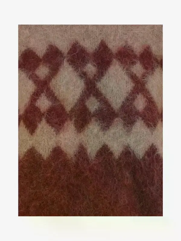 THE GARMENT Roma Argyle Mohair-blend Sweater
