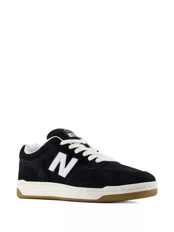 NEW BALANCE 480 Logo Sneakers - Black