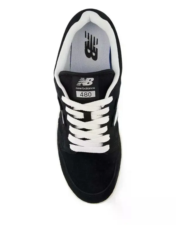 NEW BALANCE 480 Logo Sneakers - Black