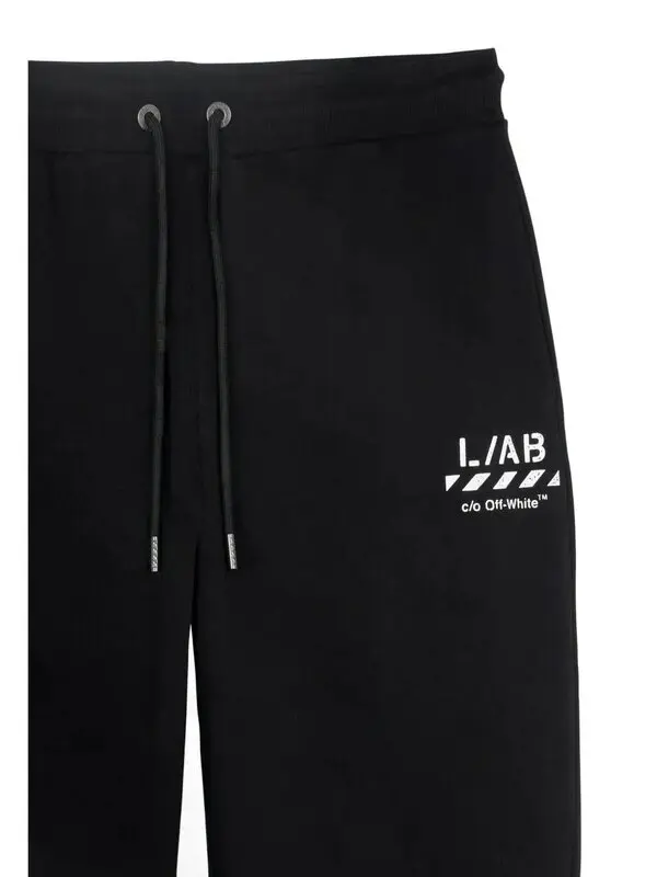 L/AB C/O OFF-WHITE Core Diagonal Track Pants