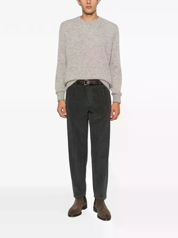 BRIGLIA 1949 Portofino Corduroy Trousers - Grey