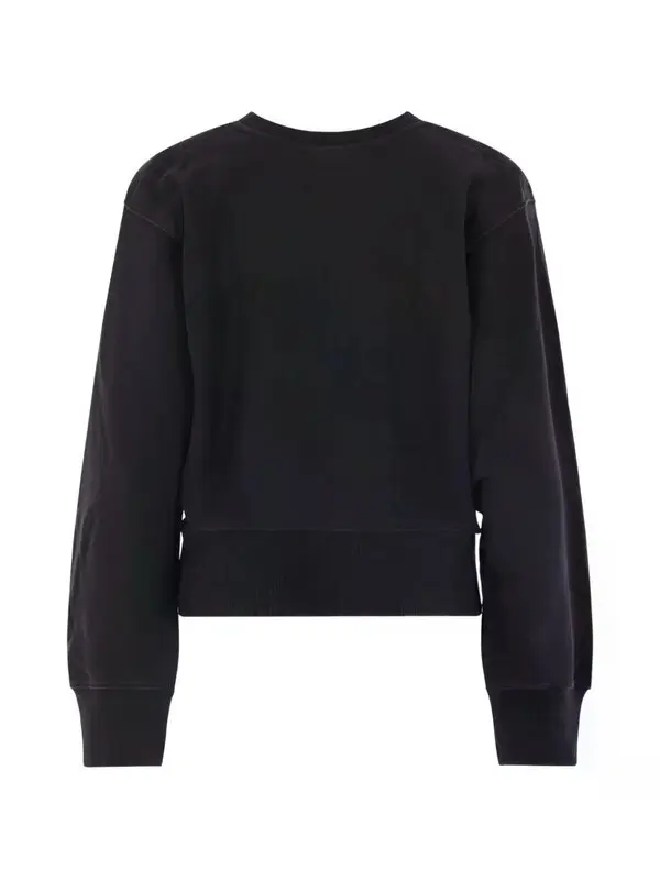Vaquera Padded-shoulder Printed Sweater