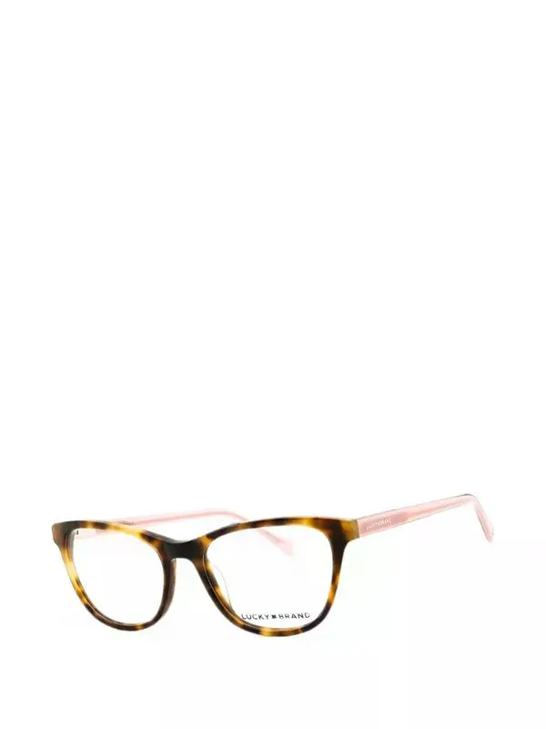 Lucky Brand Tortoiseshell-effect Cat-eye Glasses