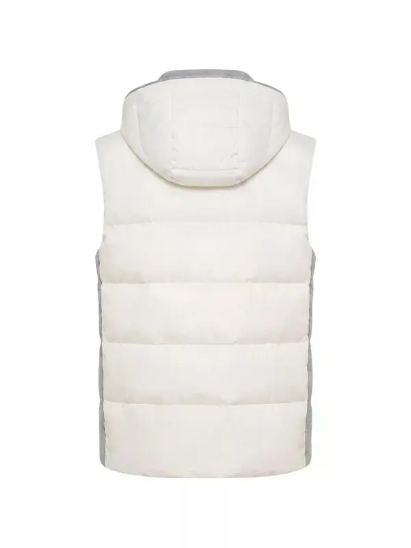 Peserico Quilted Hooded Gilet