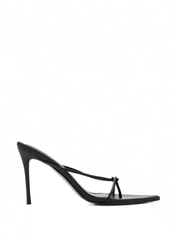 Femme La Akira Knotted Leather Sandals