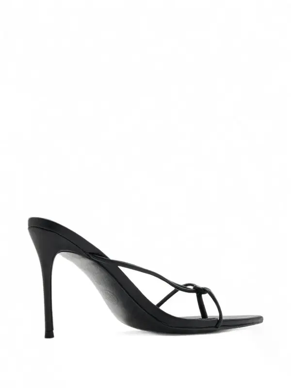 Femme La Akira Knotted Leather Sandals