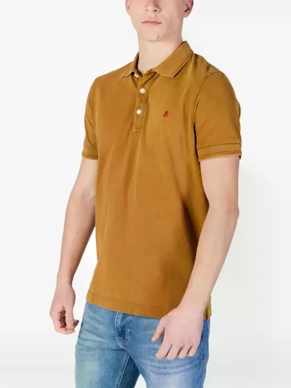 REPLAY Logo-embroidered Polo Shirt