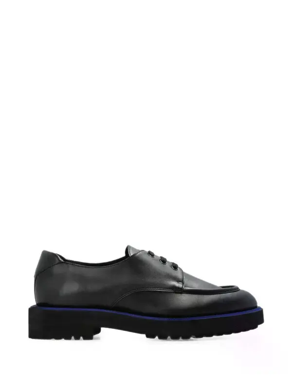 LANVIN Derby Shoes In Soft Leather - Black