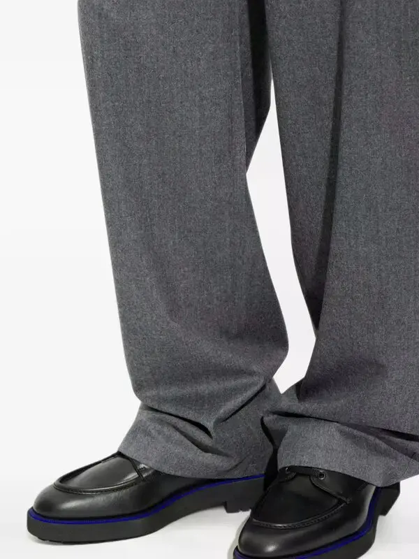 LANVIN Derby Shoes In Soft Leather