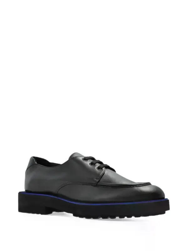 LANVIN Derby Shoes In Soft Leather