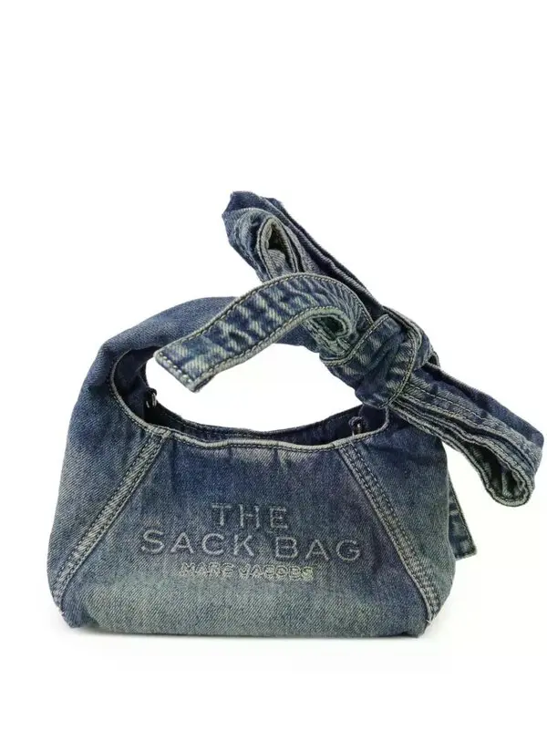 Marc Jacobs Mini The Bow Sack Shoulder Bag - Blue
