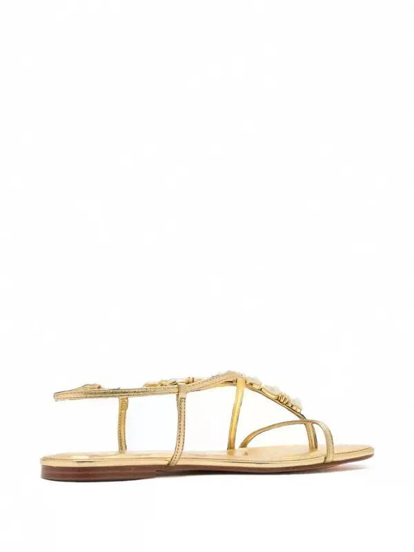 Sam Edelman Calla 2 Faux-pearl-embellished Sandals