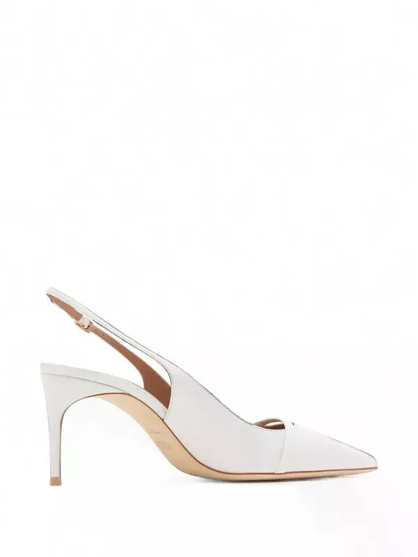 MALONE SOULIERS Schiffer Leather Slingback Pumps