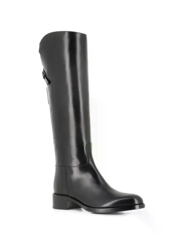 Sartore Buckle-detail Leather Boots