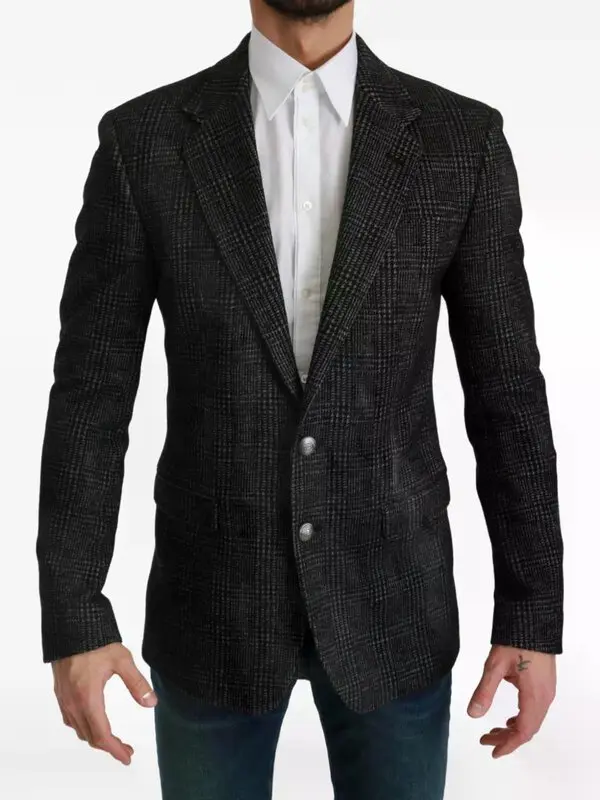 Dolce & Gabbana Glen Plaid Blazer