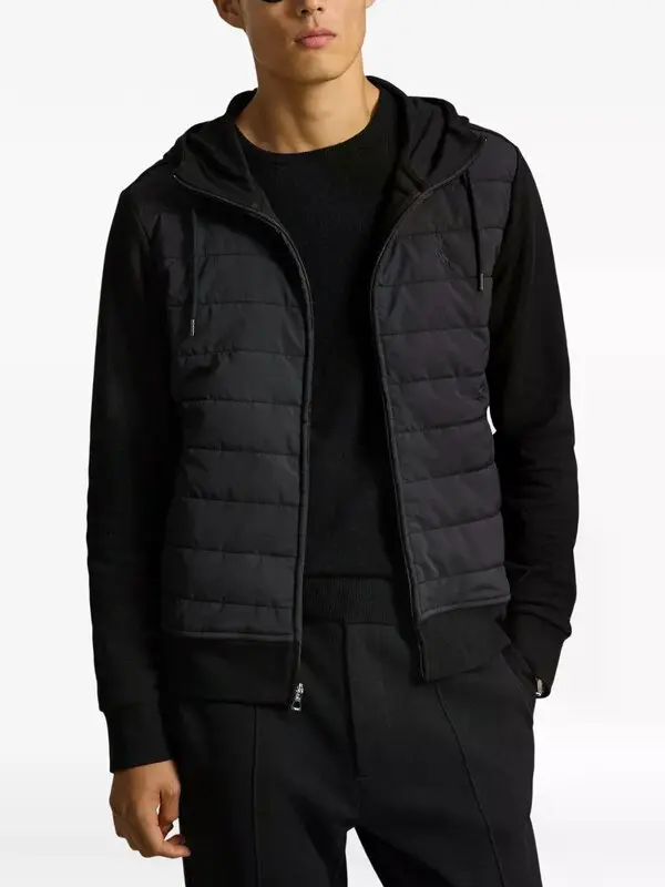 Polo Ralph Lauren Hybrid Jacket With Hood And Zipper