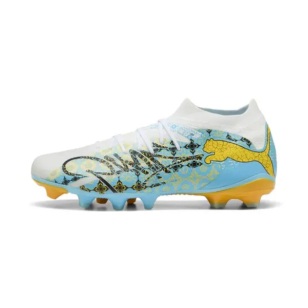 PUMA Future 9 Match Playmaker Firm/artificial Ground Soccer Cleats Shoes - White