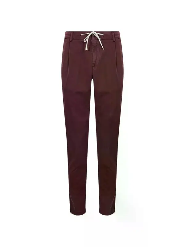 Eleventy Drawstring Pleated Trousers