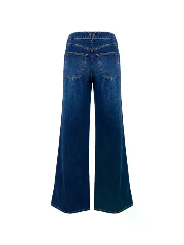 Veronica Beard Kasey Wide-leg Jeans