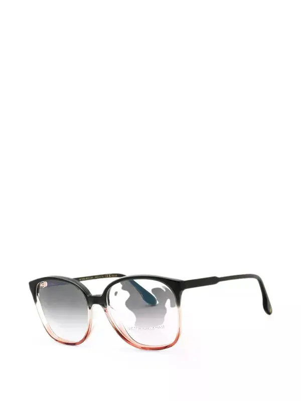 Victoria Beckham Oversized Square-frame Glasses - Black