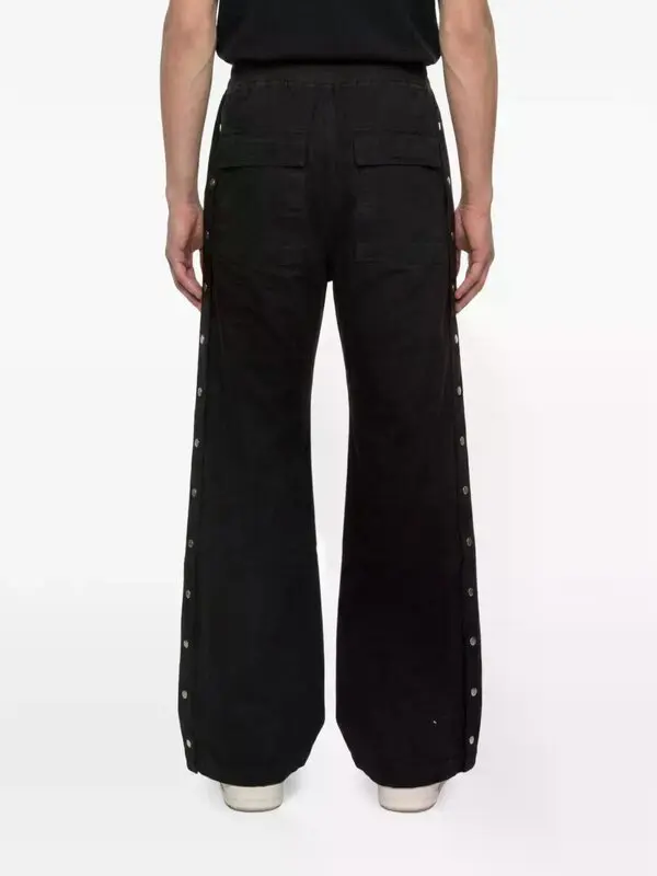 Rick Owens Drawstring Wide-leg Trousers - Black