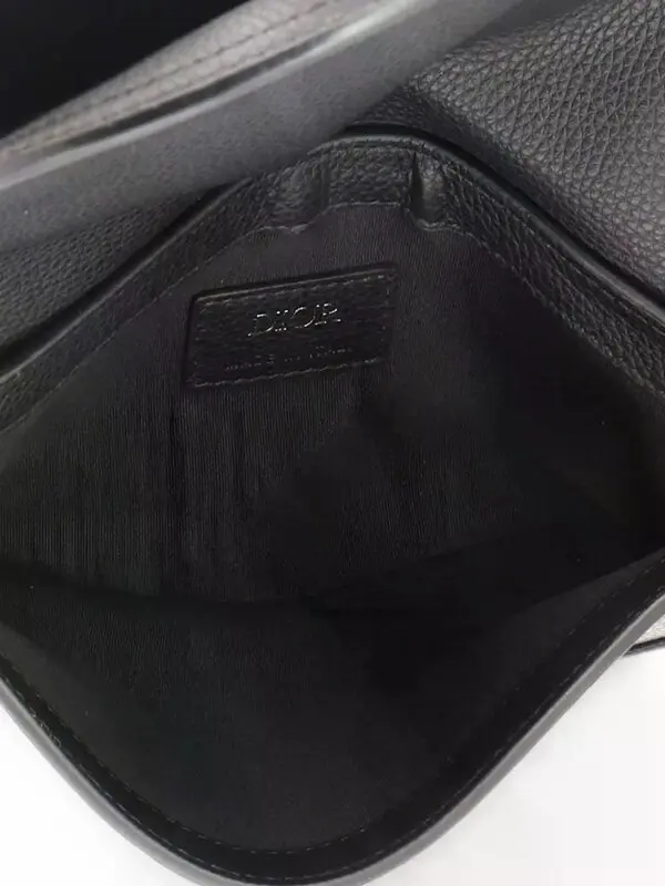 Dior Saddle Messenger Pouch Leather Crossbody Bag