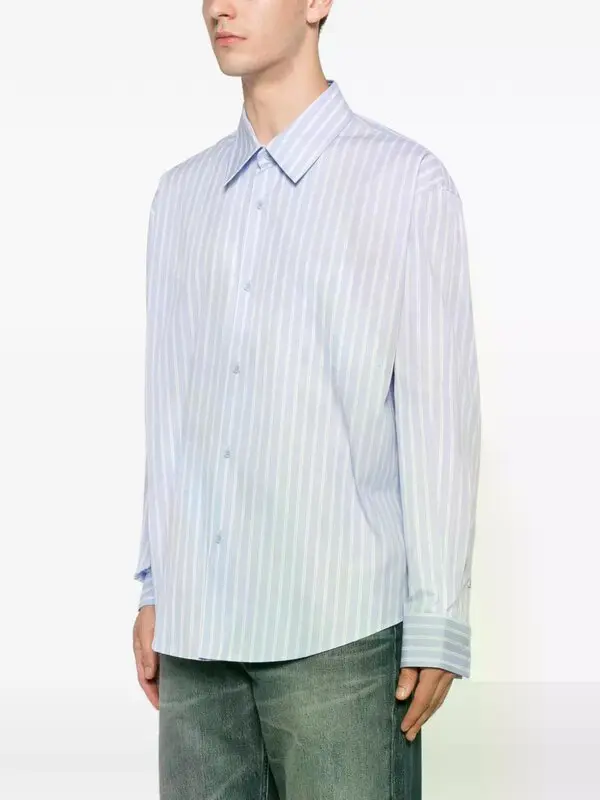 Sandro Striped Oversized Shirt